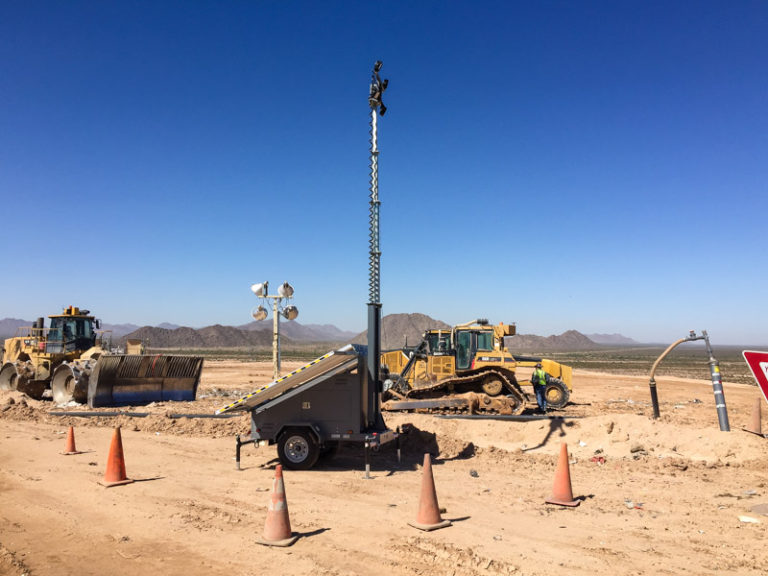 Arizona Construction Lights | Unbeatable savings & features with solar