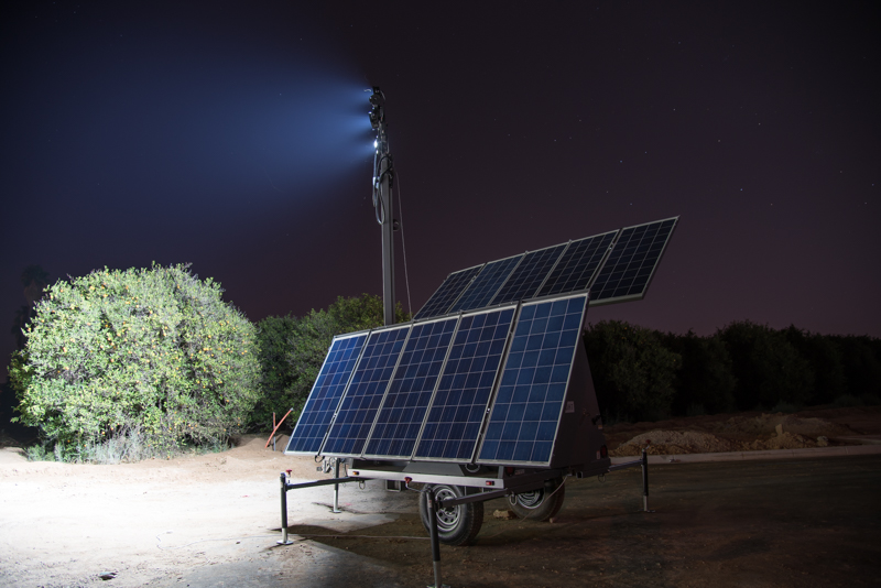 Solar security lighting - Solight