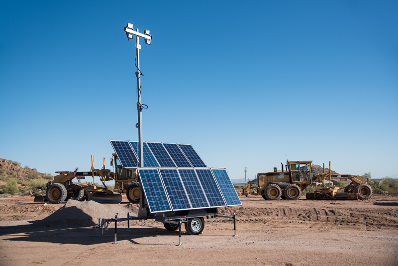 Construction Light Tower | Save thousands by switching to Solight